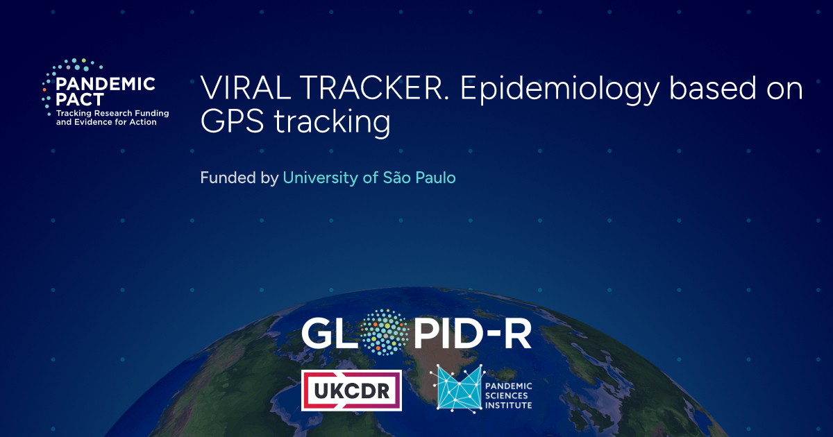 VIRAL TRACKER. Epidemiology based on GPS tracking | Pandemic PACT Tracker